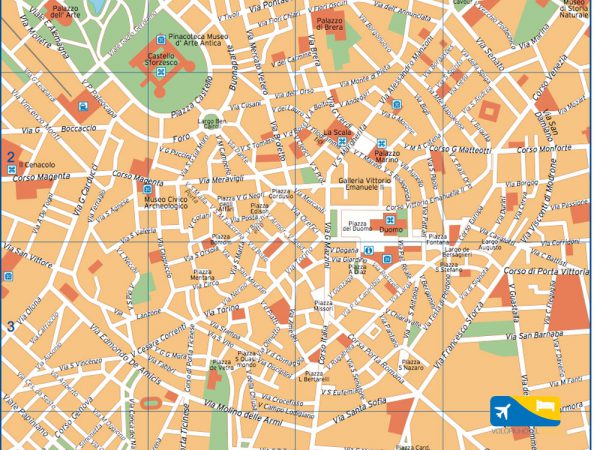 Guida e cartina del centro di Milano | Volopiuhotel Blog